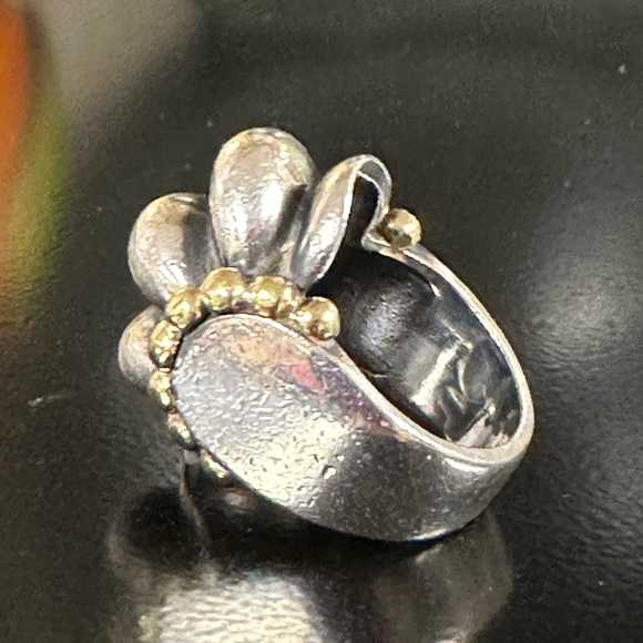 LAGOS | Jewelry | Authentic Lagos 8k Gold Sterling Silver Fluted Dome ...
